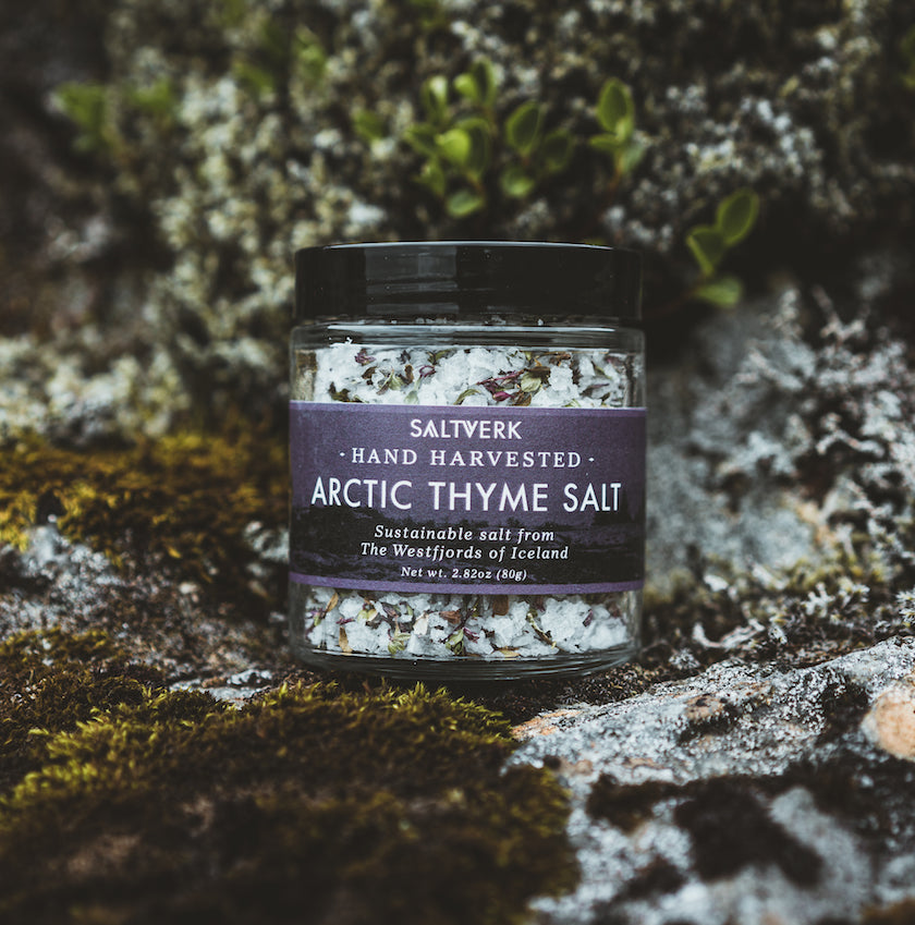 Saltverk Arctic Thyme Salt – Fredericksburg Cast Iron Co.