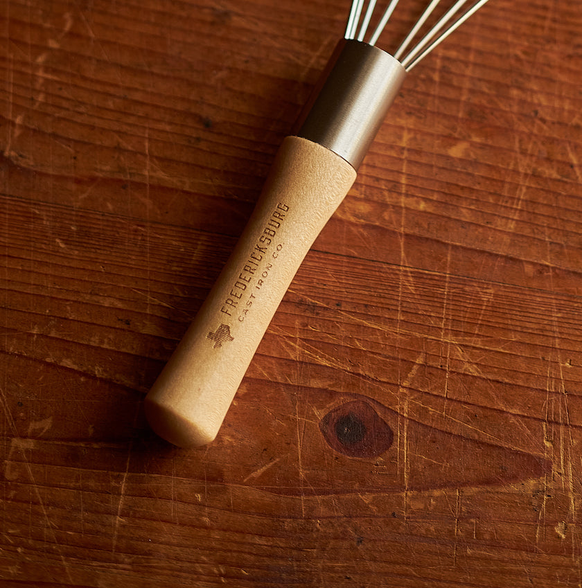 10" Flat Whisk – Fredericksburg Cast Iron Co.